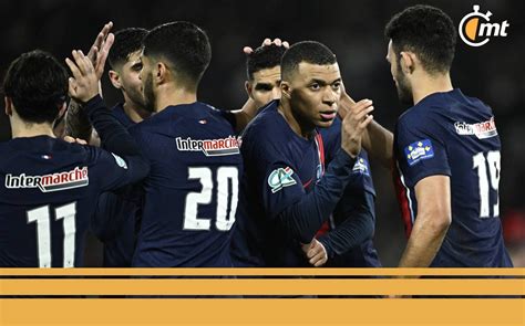 Resumen Del Partido PSG Vs Stade Brestois 3 1 Copa Francia GOLES