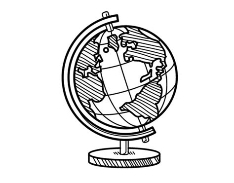 57 Desenhos De Globo Terrestre Para Imprimir E Colorir Pintar