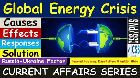 Global Energy Crisis Causes Effects Solution And Europe Essay