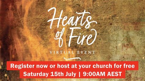 Hearts Of Fire Virtual Event Youtube