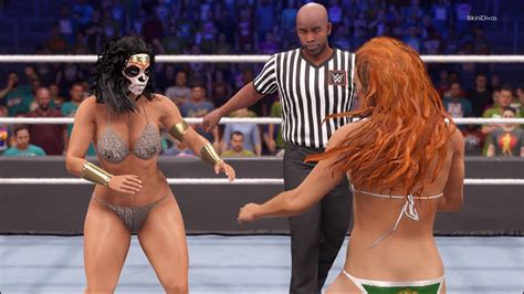 WWE 2K22 La Zara Vs Becky Lynch Super Divas Fights YouTube