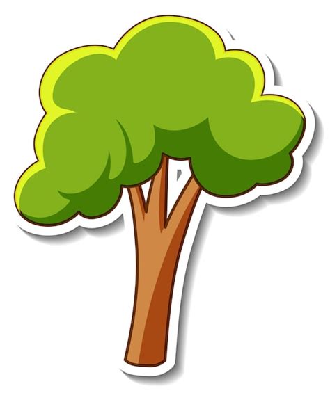 Im Genes De Arbol Estilo Dibujos Animados Descarga Gratuita En Freepik