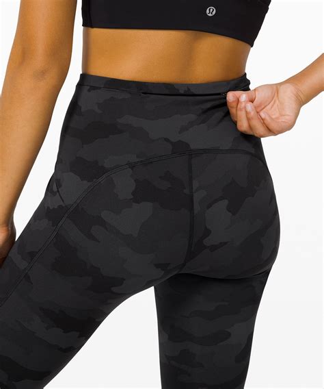 Lululemon Black Camo Swift Speed High Rise Tight 28 Munimoro Gob Pe