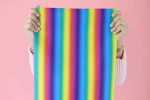 44121635 Rollo De Vinil 30cm X 1m Color Rainbow Angie Guerra Happy