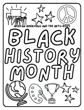 Black History Month Coloring Sheet FREE Coloring Page Black History