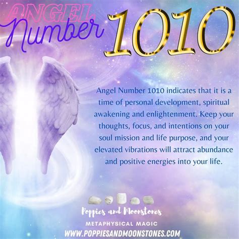 Angel Number 1010 Positive Thoughts Positive Thinking Spiritual