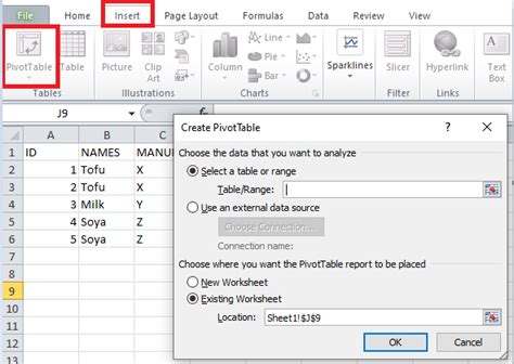 How To Create A Contingency Table In Excel Geeksforgeeks