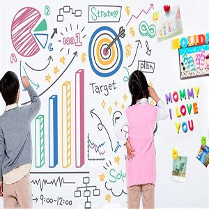 HAMIGAR Whiteboard Stick White Board Stick On Wall Dry Erase Board