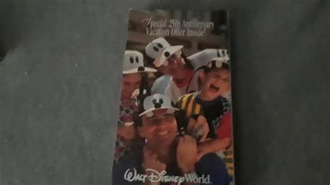 Opening To Walt Disney World Vacation Planning Video 1997 VHS YouTube