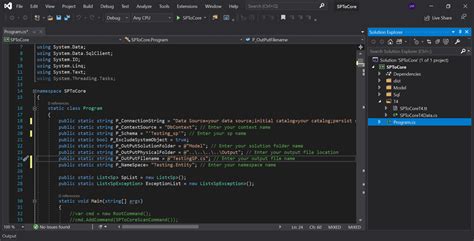 how to add stored procedures in asp net core apps usi