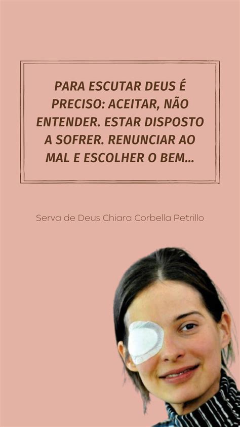 Chiara Corbella Petrillo Citações poderosas Citações religiosas