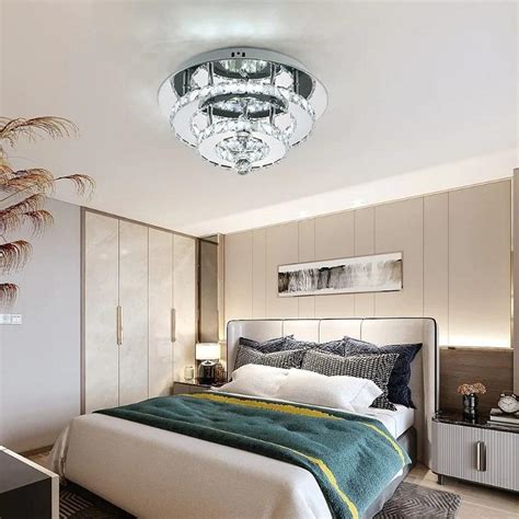 Kristal Avizeler 36W Modern LED Kristal Tavan Işığı Tavan Işık