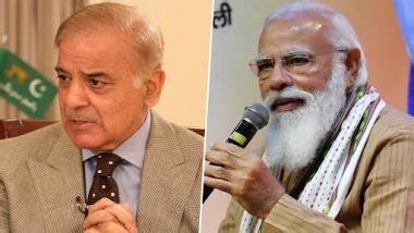 Pakistan PM Shehbaz Sharif Writes To PM Narendra Modi Urges For