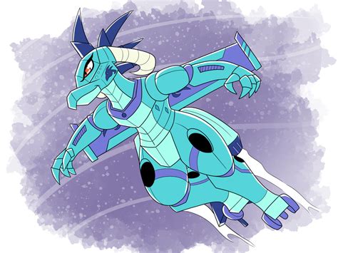 2944666 Safe Artistheart Of A Dragoness Princess Ember Dragon Robot G4 Aeromorph