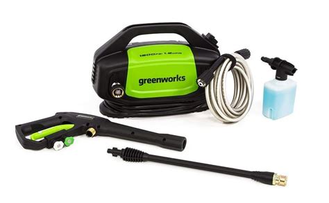 Greenworks Nettoyeur haute pression électrique 1500 PSI 1 2 GPM