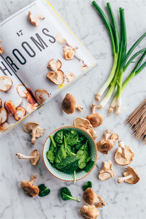 Shiitake And Spinach Miso Soup A Beautiful Plate