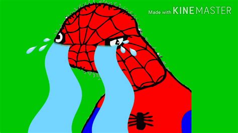 Funny Guy Crying Green Screen But Its Spider Man YouTube