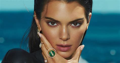 Celebrity Wetlook Archive Kendall Jenner Photoshoot
