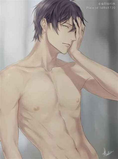 Shirtless anime guy Манга мальчик Мужские иллюстрации Мальчики из аниме