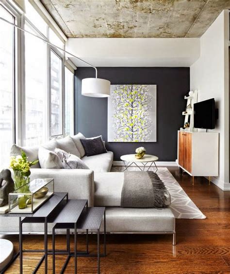 30 ideas de decoración de salas pequeñas modernas con fotos
