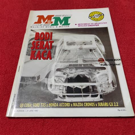 Jual Majalah Mobil Motor No 5 Tahun 1992 Poster Ada Jakarta Timur
