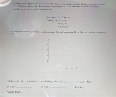 solved 1 2 points in this problem we will discuss why a