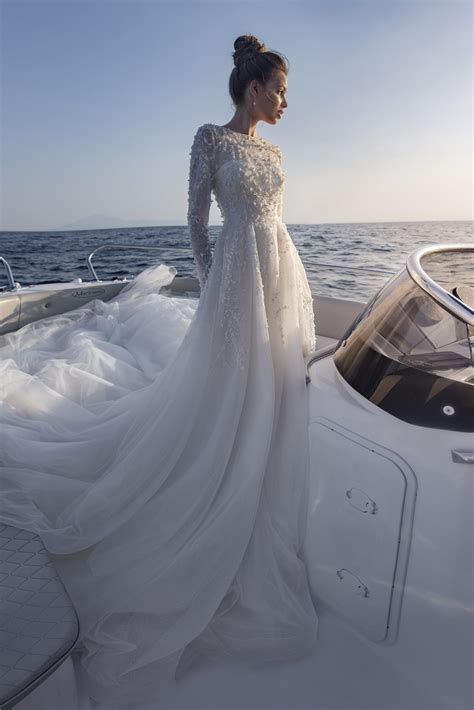 Love In Florida Luna Taft Tule Bruidsjurken Trouwjurken