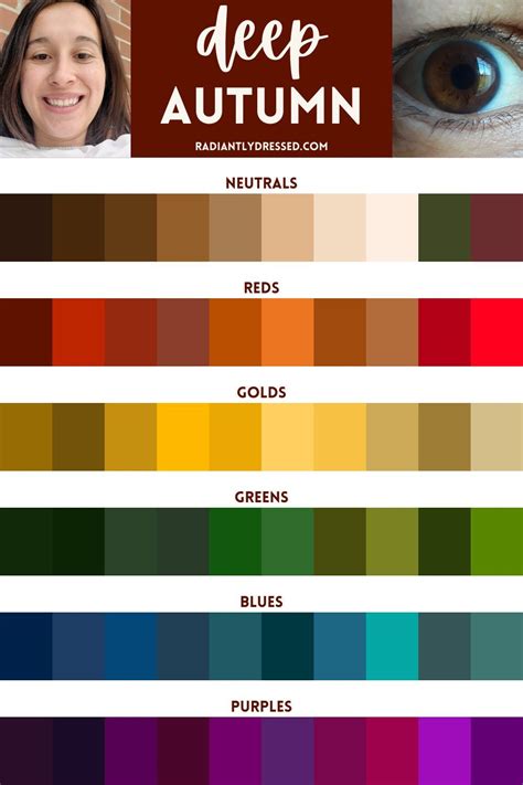 Autumn Skin Dark Autumn Deep Winter Soft Autumn Deep Deep Autumn
