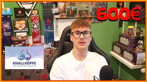 600 Knallköppe Hauptbestellung GreatFireworks YouTube