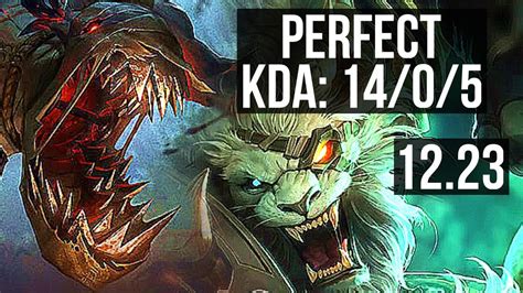 FIDDLESTICKS Vs RENGAR JNG 14 0 5 Legendary 6 Solo Kills 1 0M