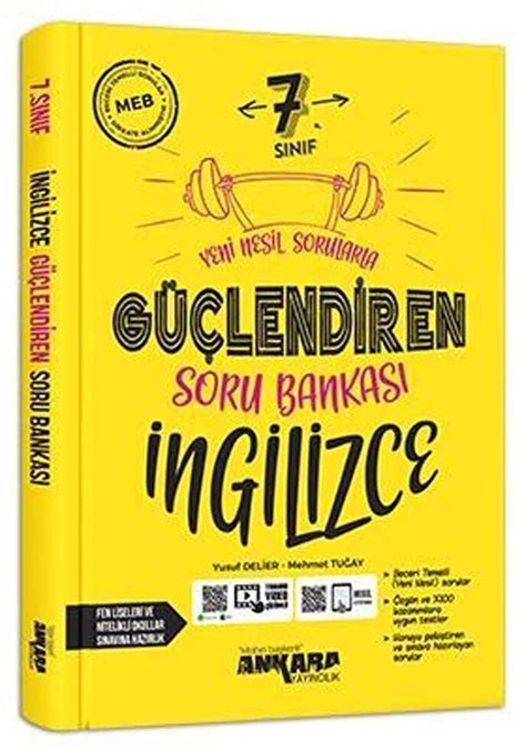 Ankara Yayıncılık 7 Sınıf İngilizce Güçlendiren Soru Bankası