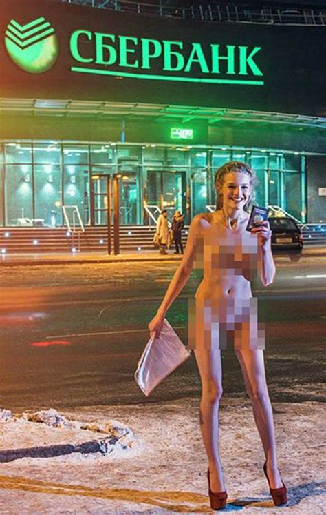 Russian Model Becomes Internet Sensation After Stripping In The Streets