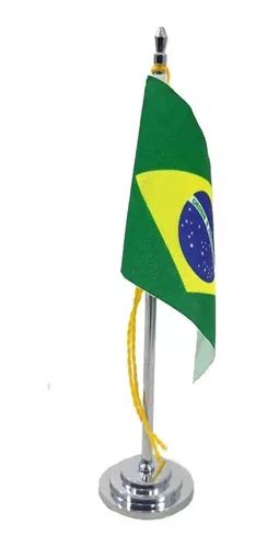 Mini Bandeira Mesa Do Brasil Cm De Mastro Poli Ster Mercadolivre