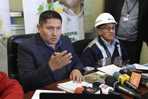 ABI Gobierno garantiza agua para La Paz El Alto y Viacha invirtió
