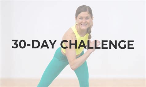 30 Day Beginner Workout Plan Videos Nourish Move Love