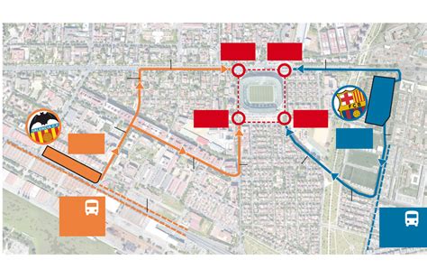 Rutas De Acceso Al Estadio