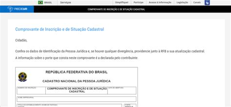 Como Consultar Cnpj Na Receita Federal Passo A Passo Nou Intelig Ncia