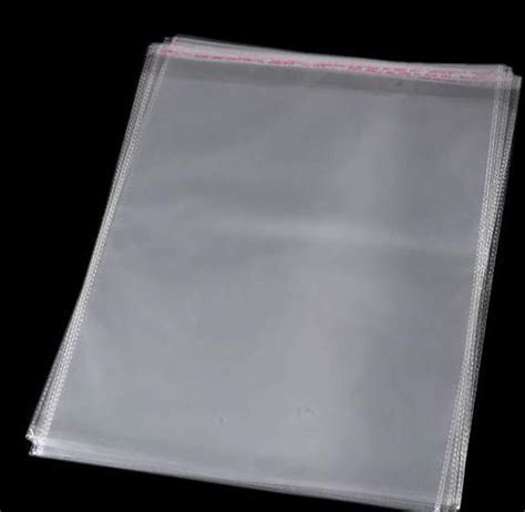 Avanti Creation Transparent Self Adhesive Resealable Plastic Pouch Bag