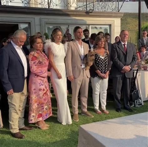 ISA VALERO Y HORACIO PANCHERI SE CASAN POR EL CIVIL
