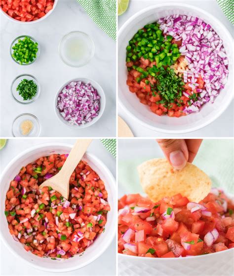 Pico De Gallo Classic And Easy Recipe The Chunky Chef