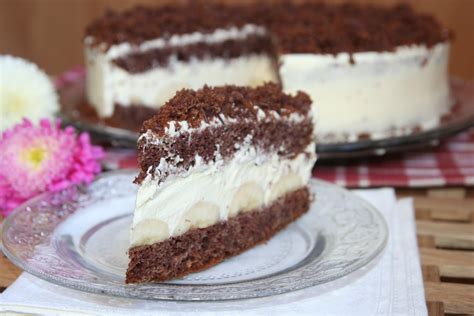 Tort De Ciocolata Si Banane Miremirc