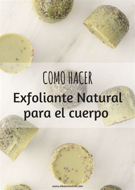 Con este receta te enseño como hacer un Exfoliante Natural para el
