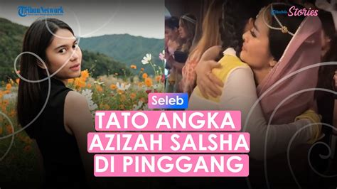 Azizah Salsha Istri Pratama Arhan Ternyata Punya Tato Angka Di Pinggang