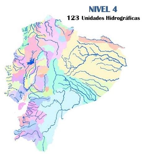 Delimitaci N Y Codificaci N De Unidades Hidrogr Ficas Del Ecuador