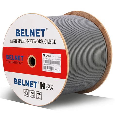 BELNET Cat5E RJ45 Ethernet Network Cable SFTP 24AWG Copper Lan Cable