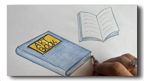 How To Draw Book Book Drawing Step By Stepfarzana S