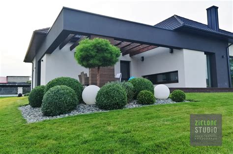 Ogród minimalistyczny Nowy Krępiec Projektowanie ogrodów