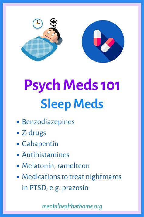 Psych Meds 101 Medications For Sleep Artofit