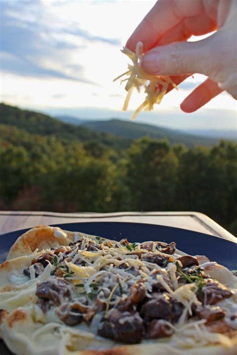 Mushroom Flatbread Pizzas A Meatless Monday Recipe