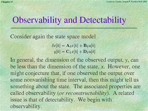 control system design ch 17 linear state space models chapter 17 slide 40 of 80